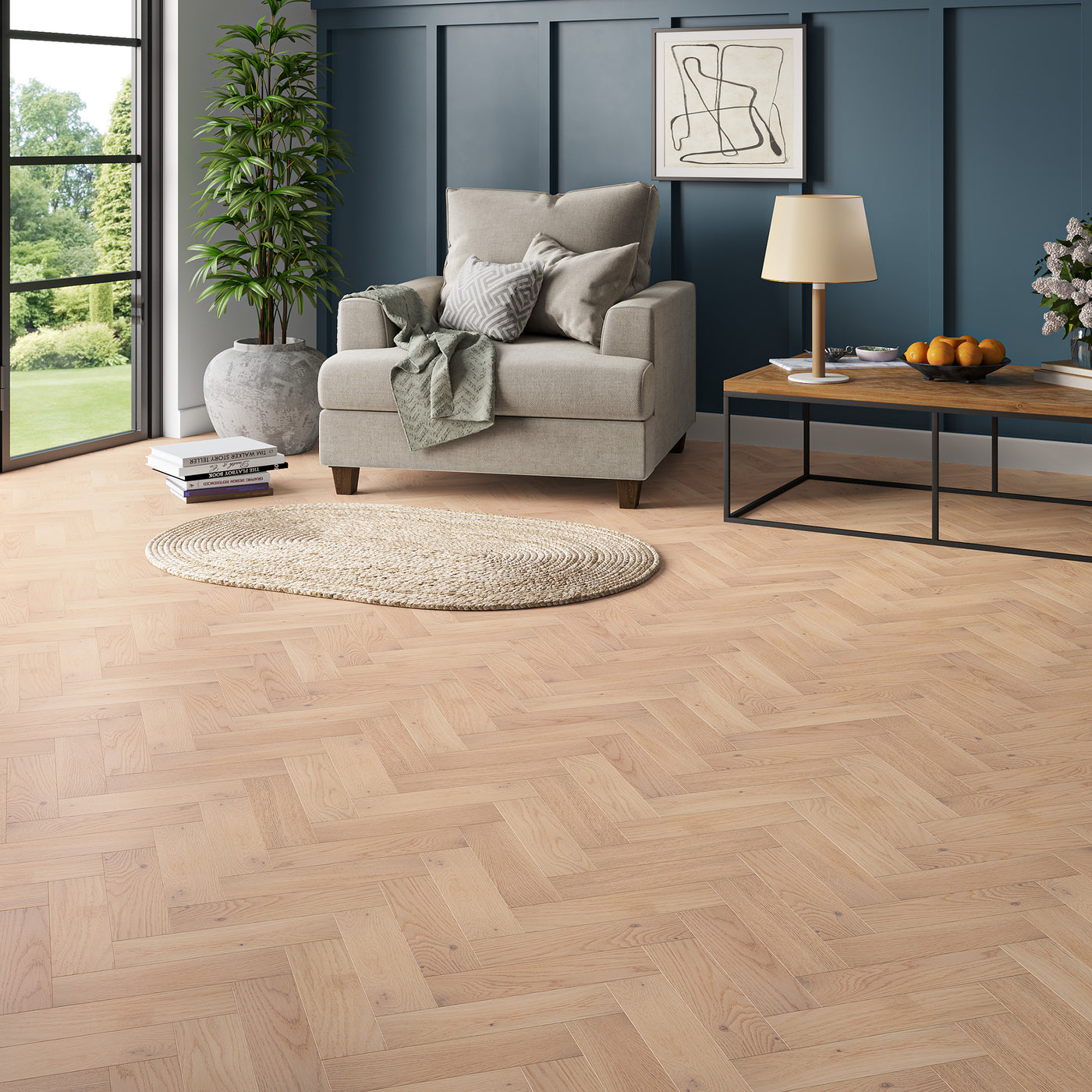 London Oak Herringbone Engineered